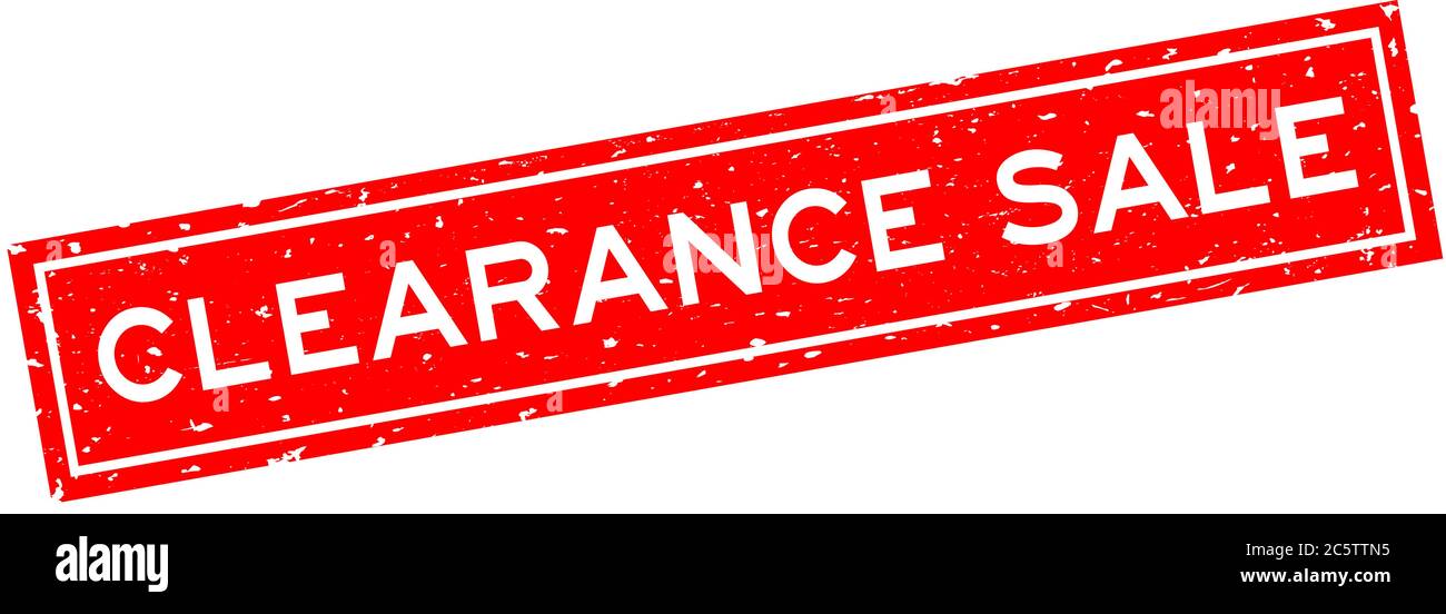 Grunge red clearance sale word square rubber seal stamp on white ...