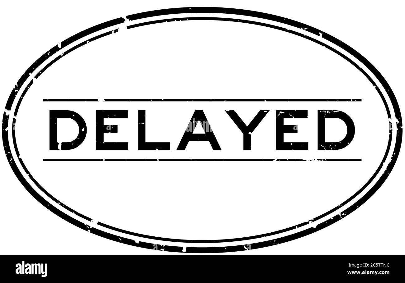 Delayed sign Black and White Stock Photos & Images - Alamy