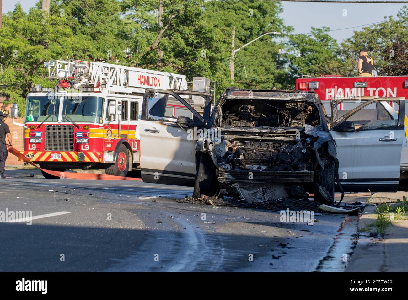Fire department car hi-res stock photography and images - Alamy