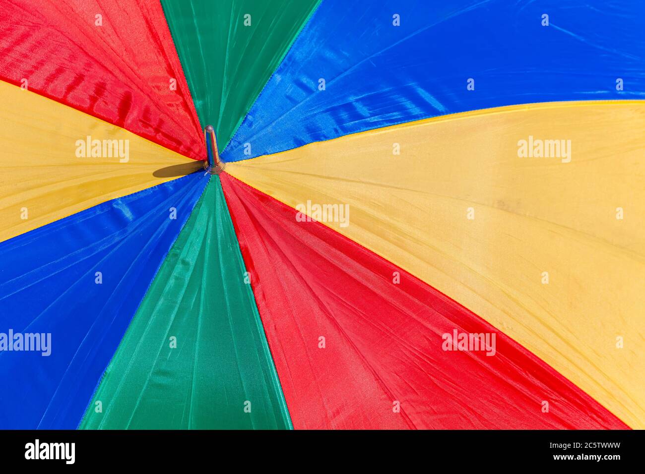 Rainbow umbrella parasol abstract texture background Stock Photo - Alamy