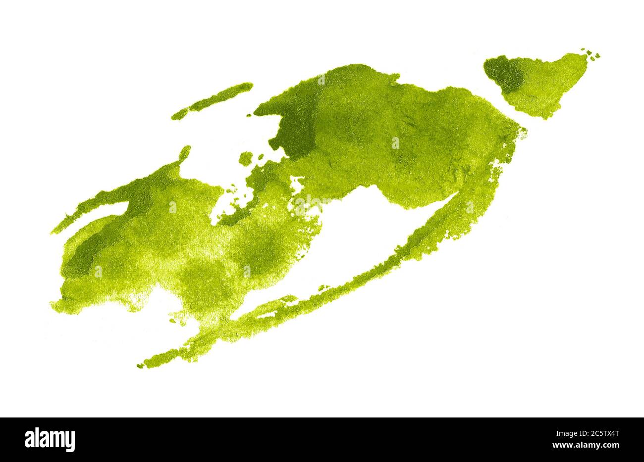Green Paint Splash Png