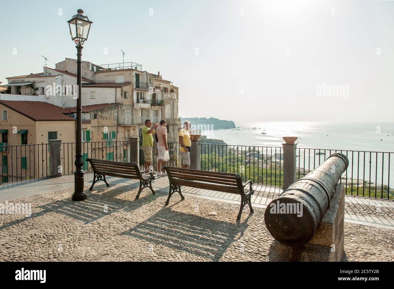 Urban scene form Tropea, a popular travel destination in Calabria on ...