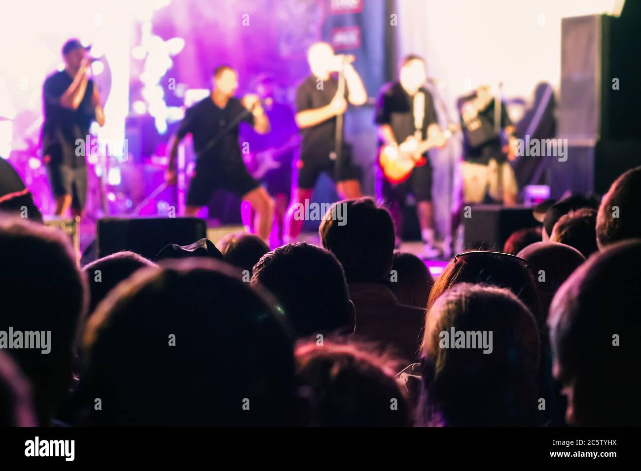 Rock music energy people hi-res stock photography and images - Alamy