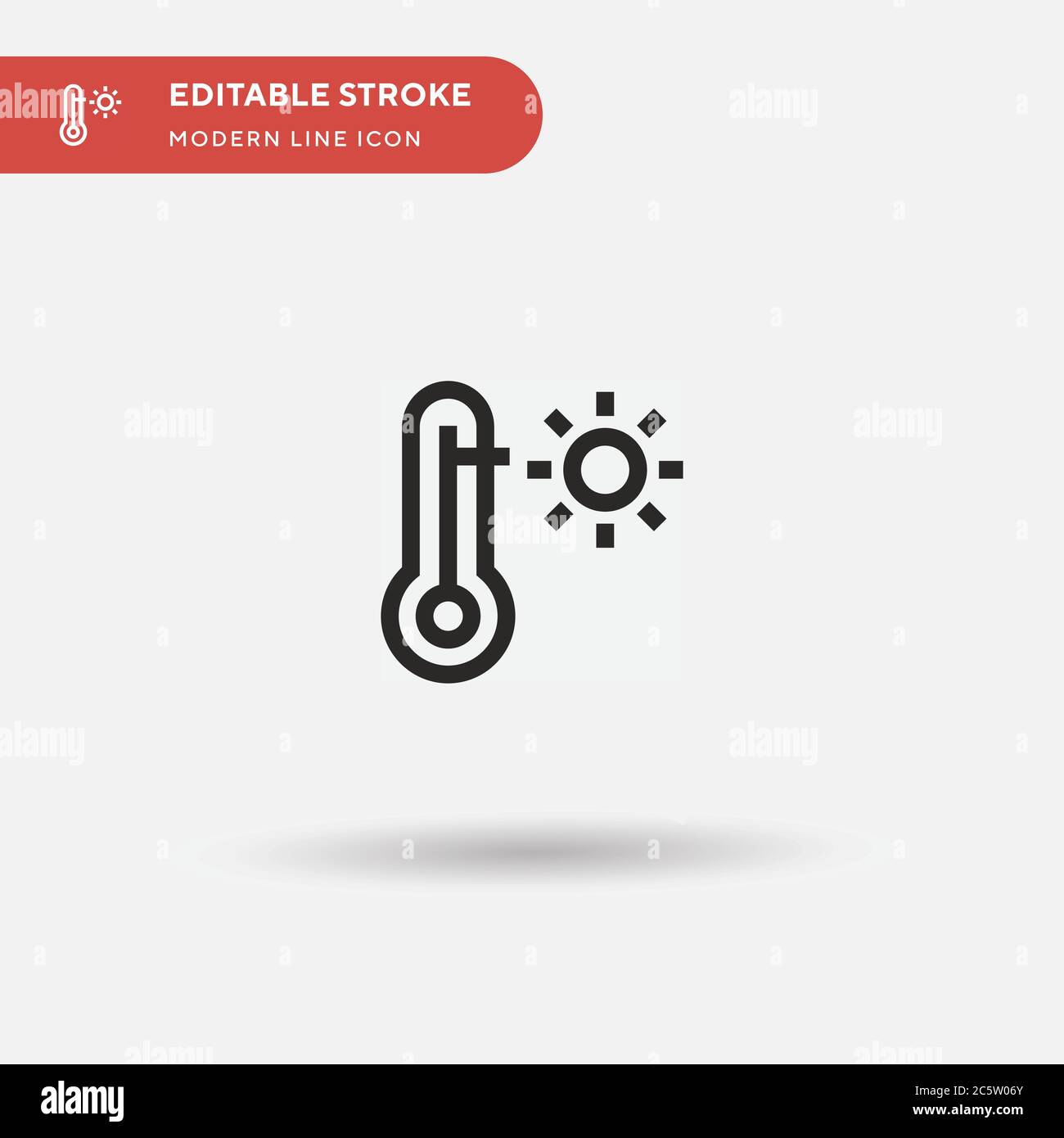 Hot Simple vector icon. Illustration symbol design template for web ...