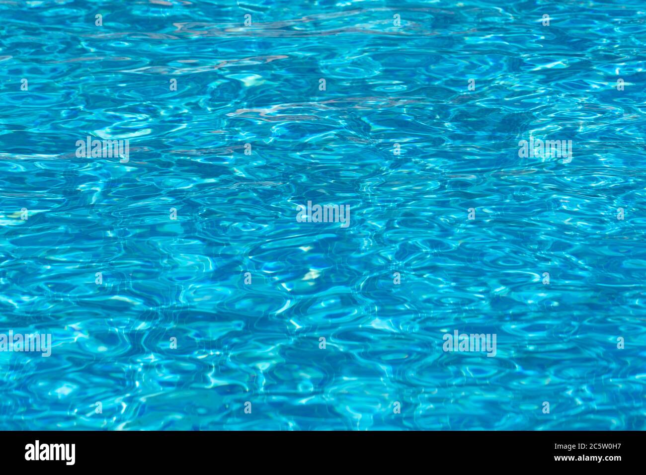 Crystal clear turquoise water in pool as background Stock Photo - Alamy