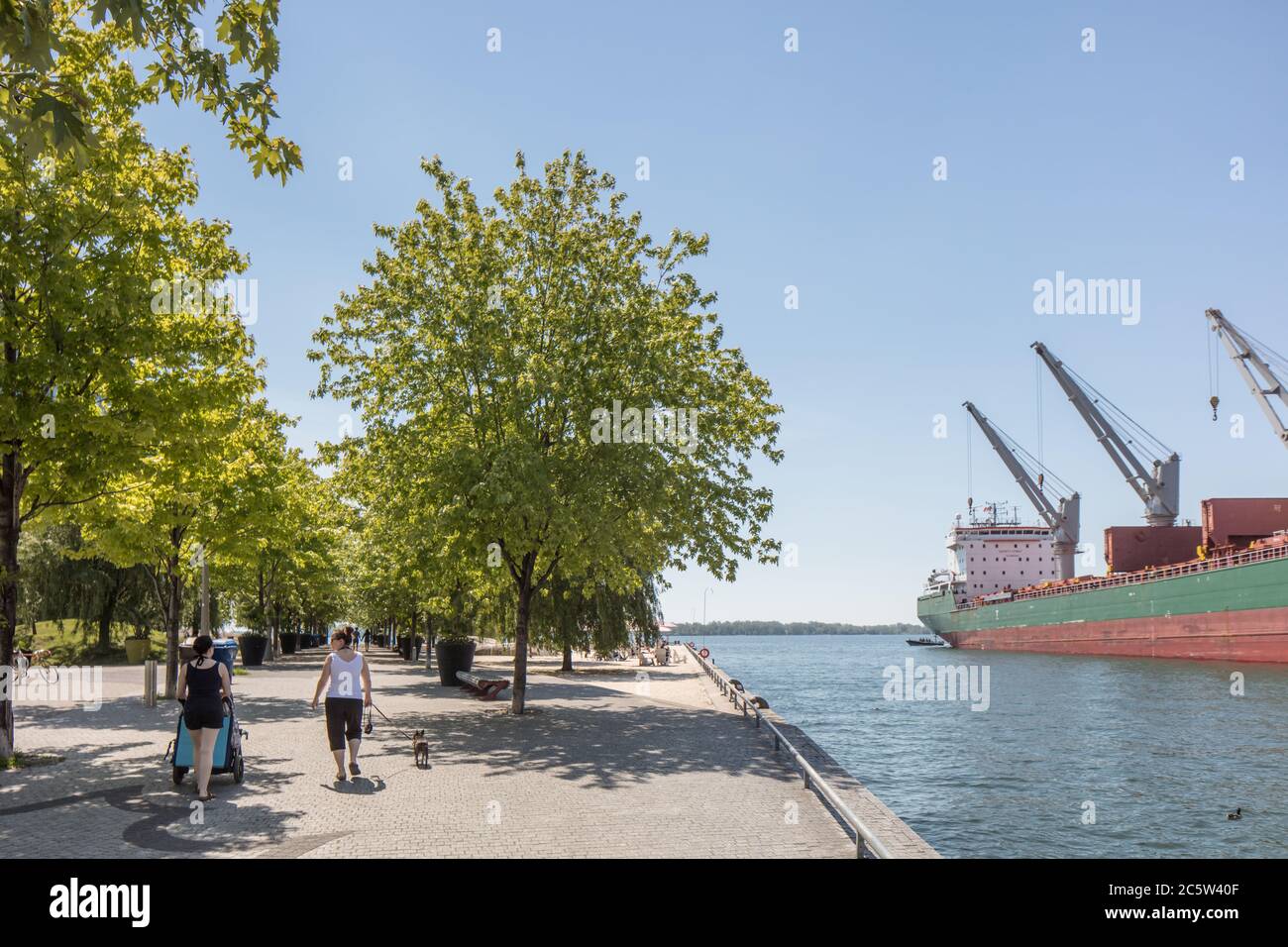 Sugar Beach, Toronto Stock Photo - Alamy