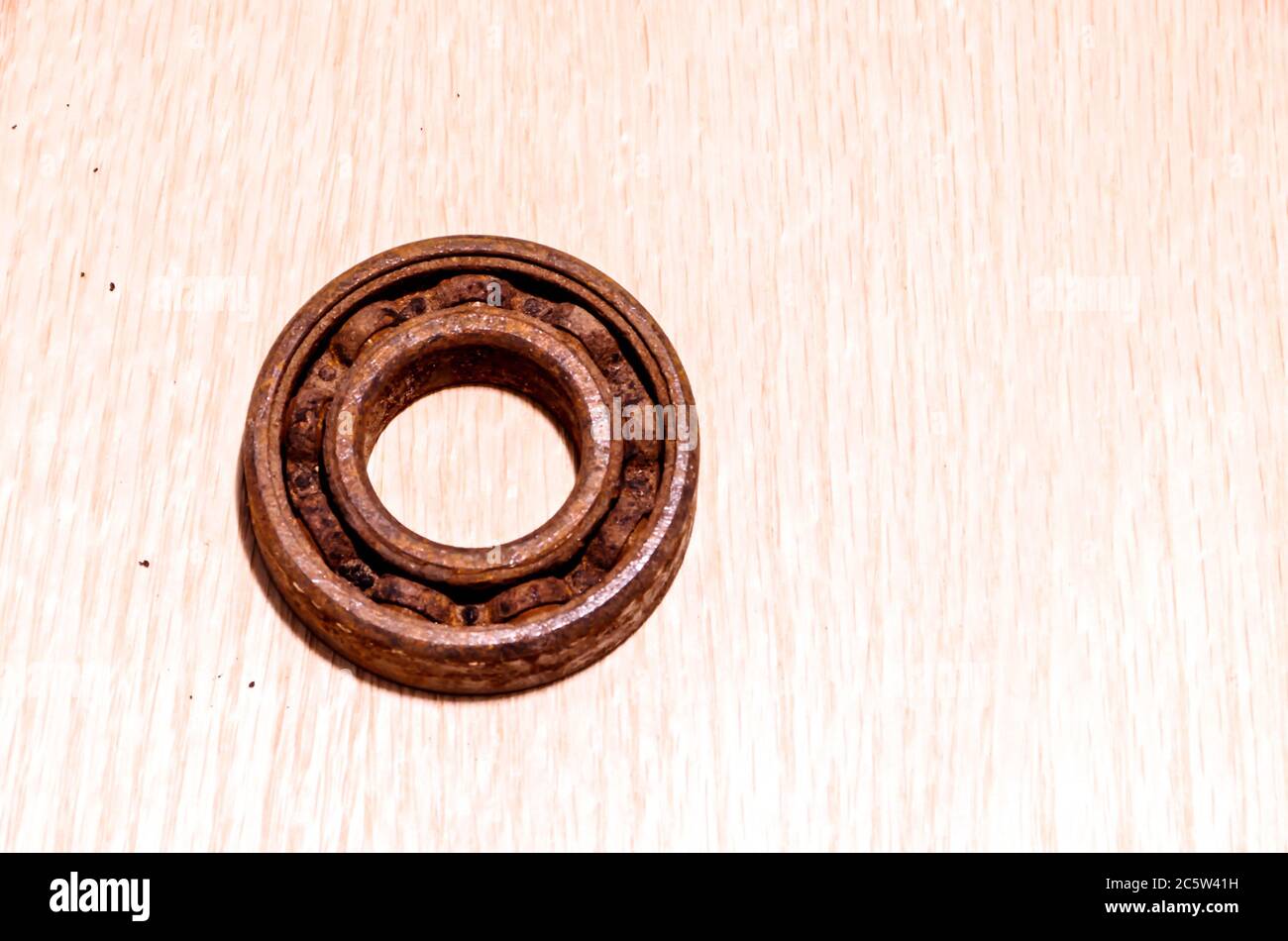 Old Used Vintage Rusty Bearing from a Motor Stock Photo - Alamy