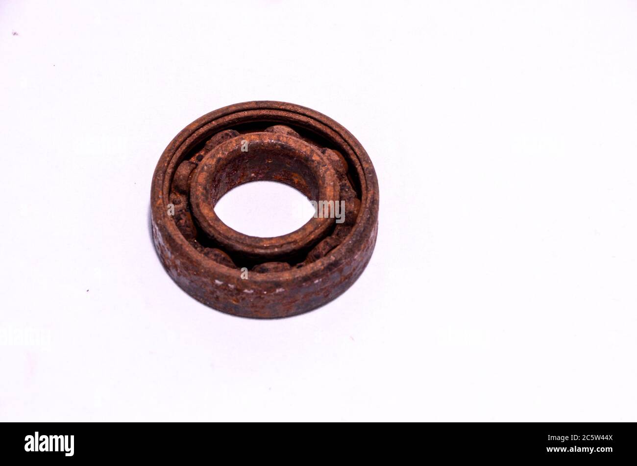 Old Used Vintage Rusty Bearing from a Motor Stock Photo - Alamy