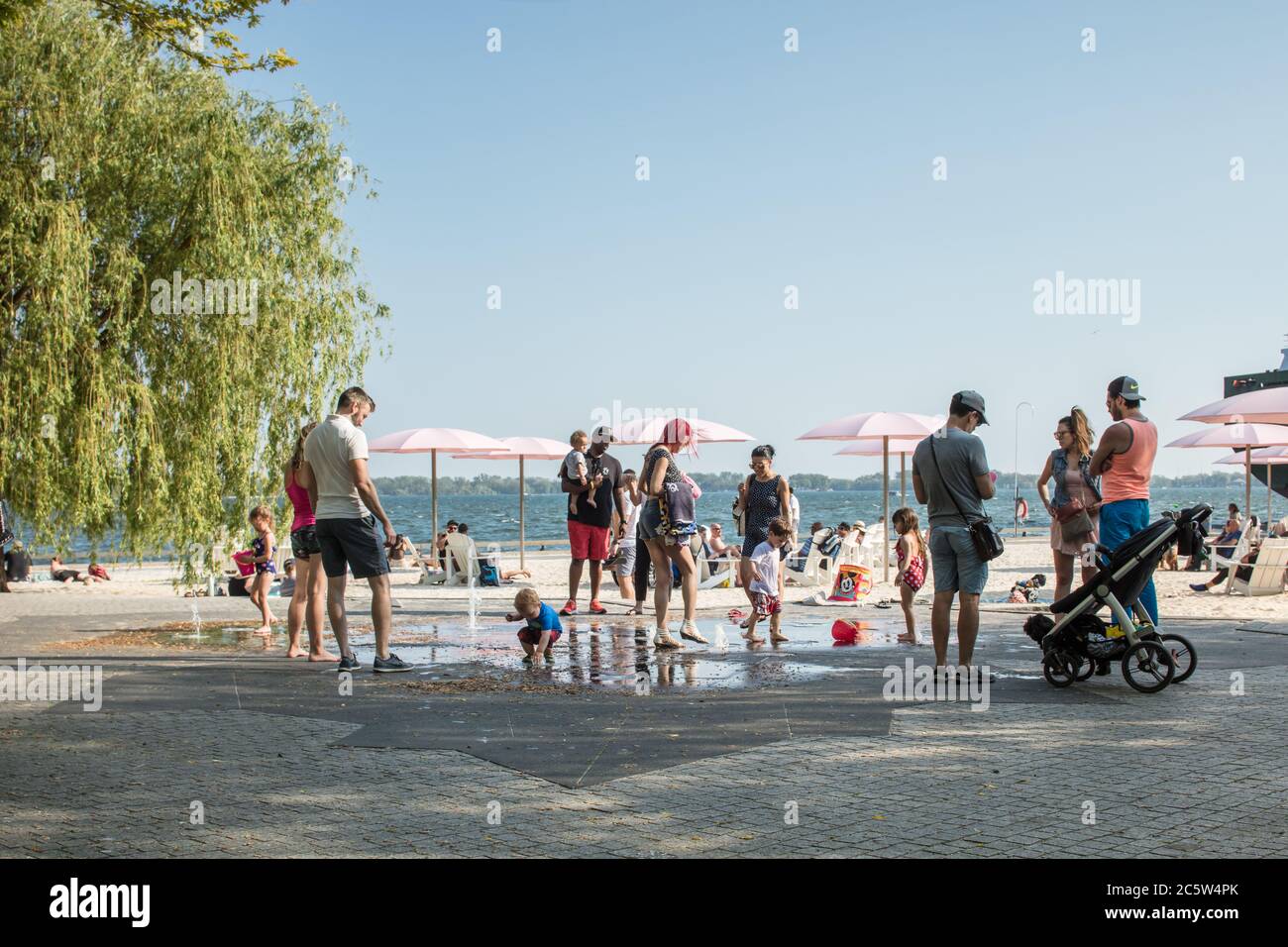 Sugar Beach, Toronto Stock Photo - Alamy
