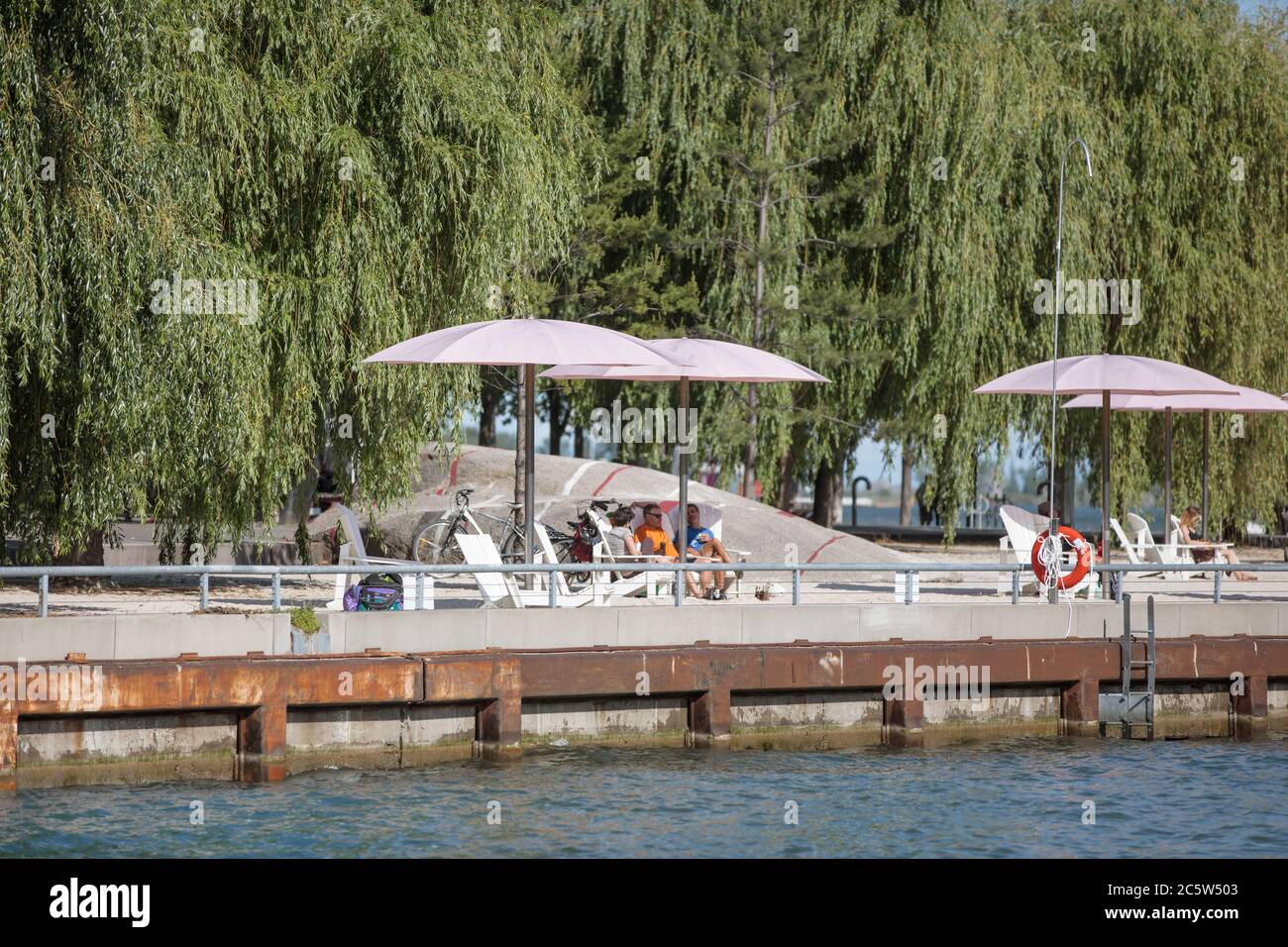 Sugar Beach, Toronto Stock Photo - Alamy