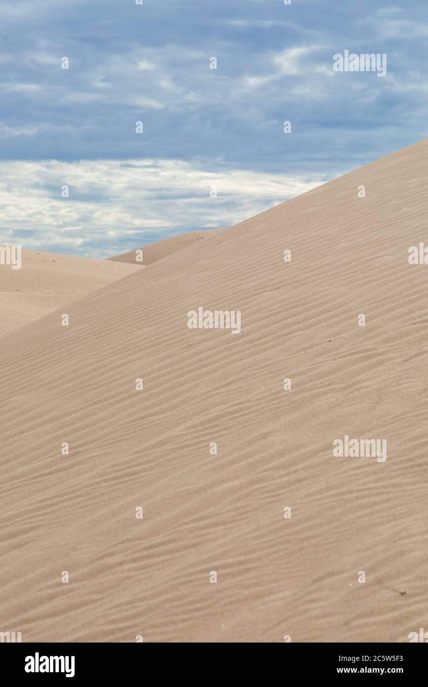 The Imperial Sand Dunes in Southern California Stock Photo - Alamy
