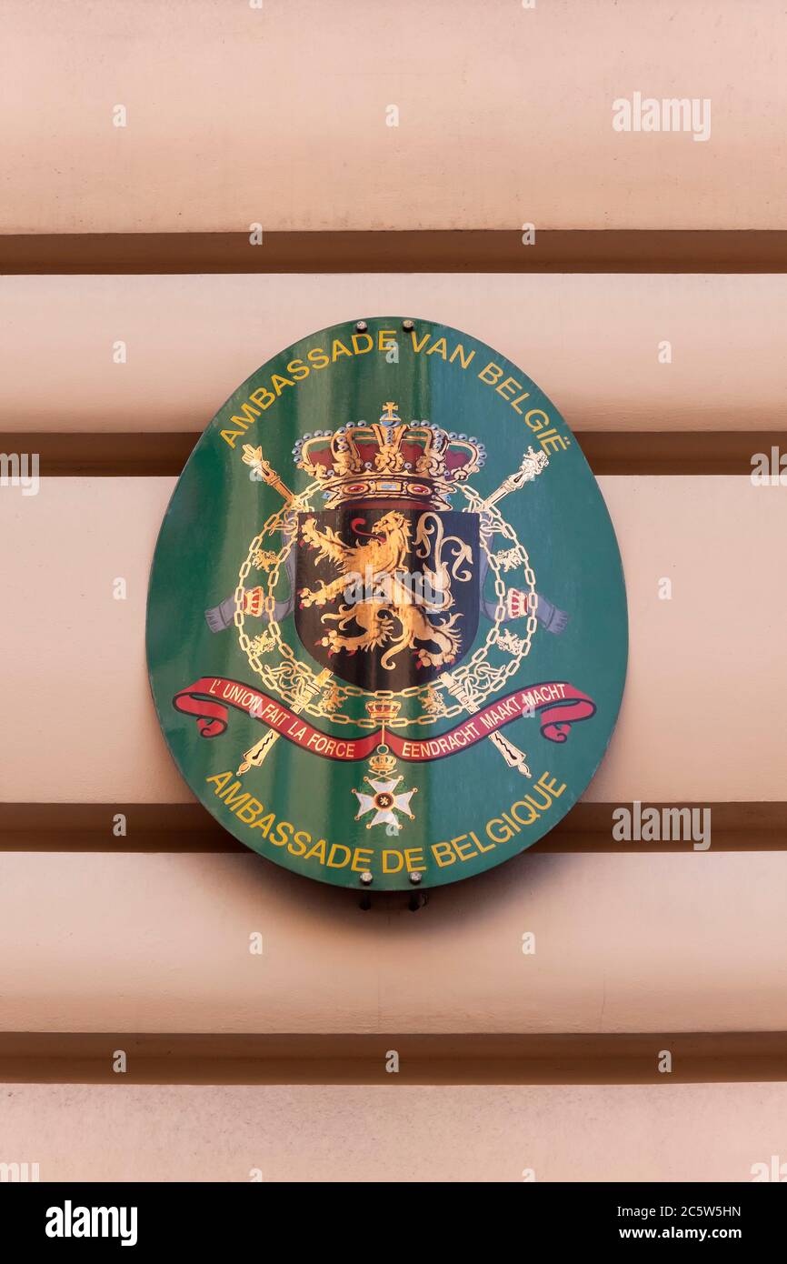 Belgian Embassy in Riga, Latvia Stock Photo - Alamy