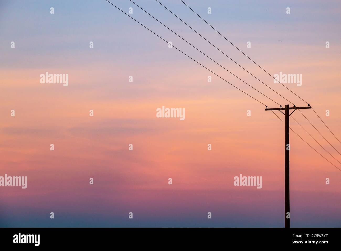 Telegraph pole looking up hi-res stock photography and images - Alamy