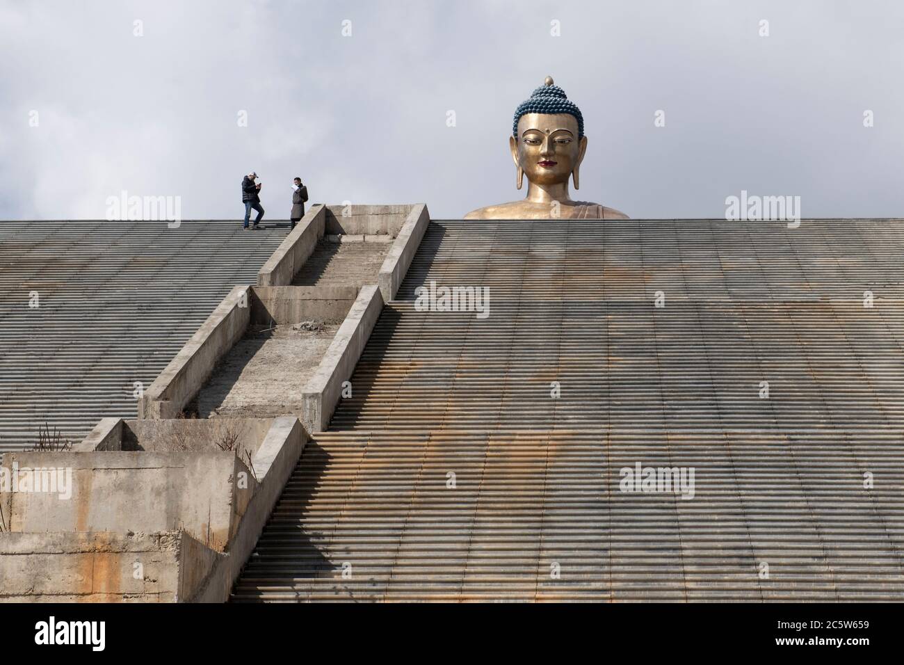 Bhutan, Thimphu. Kuensel Phodrang aka Buddha Point, home to the largest ...