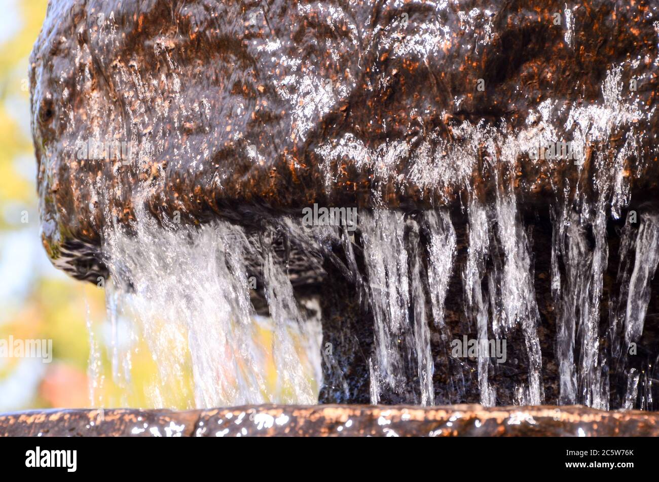 Water drops falling in ancient hi-res stock photography and images - Alamy