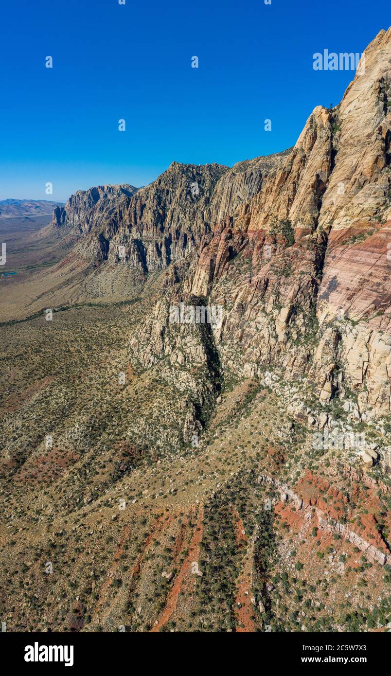 Dry landscape nevada desert aerial hi-res stock photography and images ...