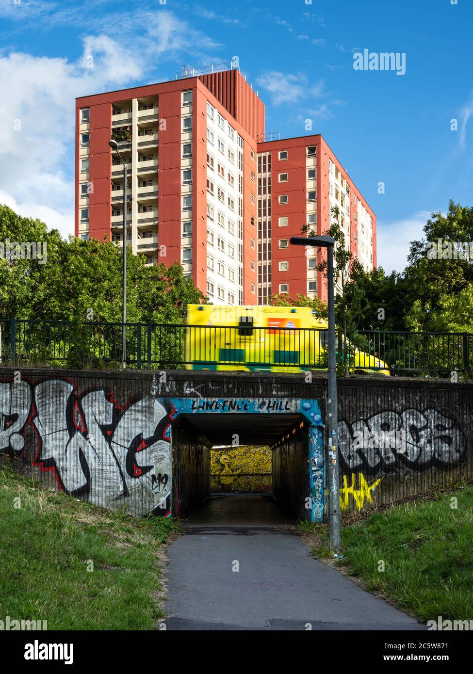 Kingsmarsh House, one of the high rise council housing tower blocks of ...