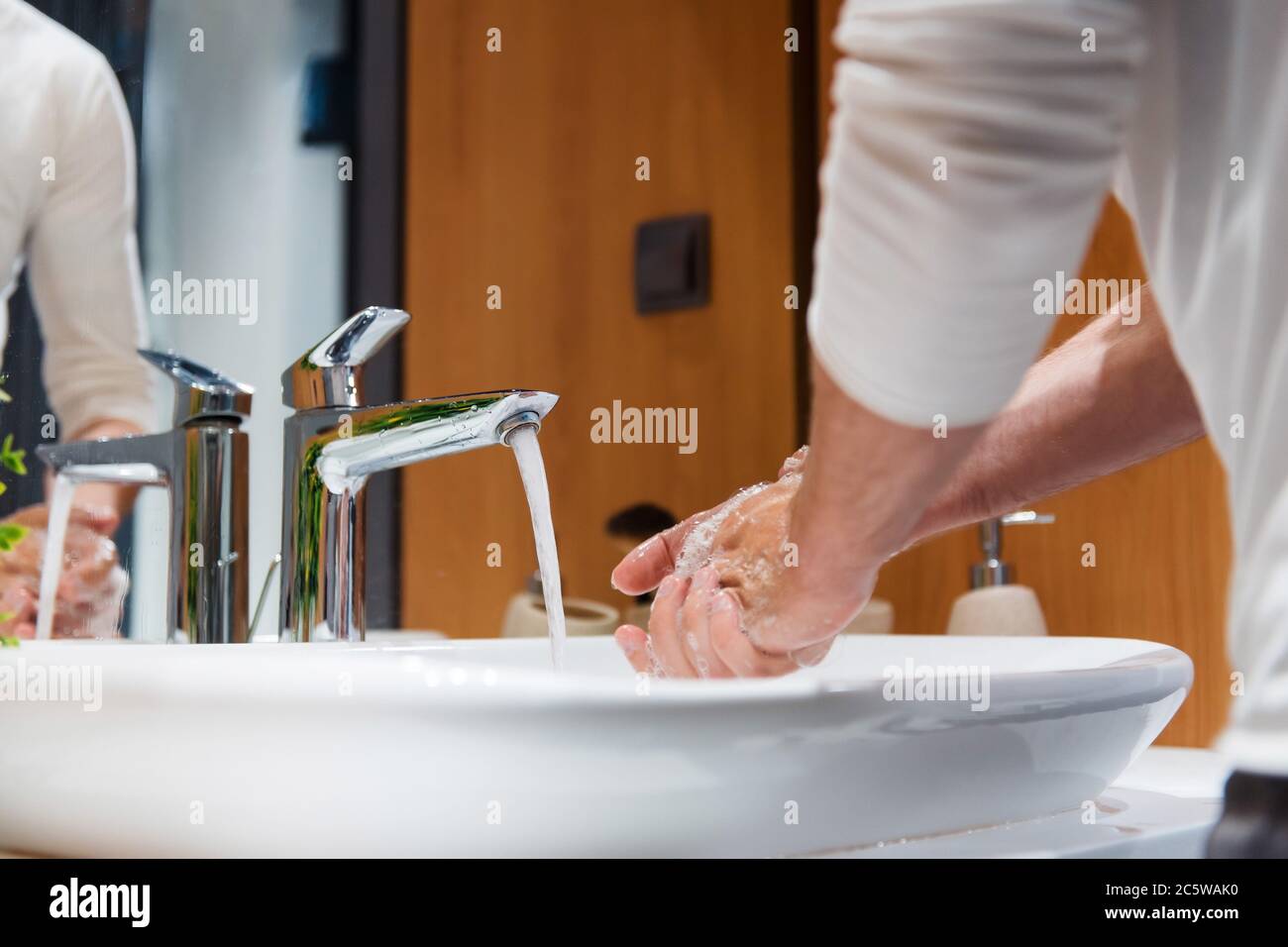 Soap water splash hi-res stock photography and images - Alamy