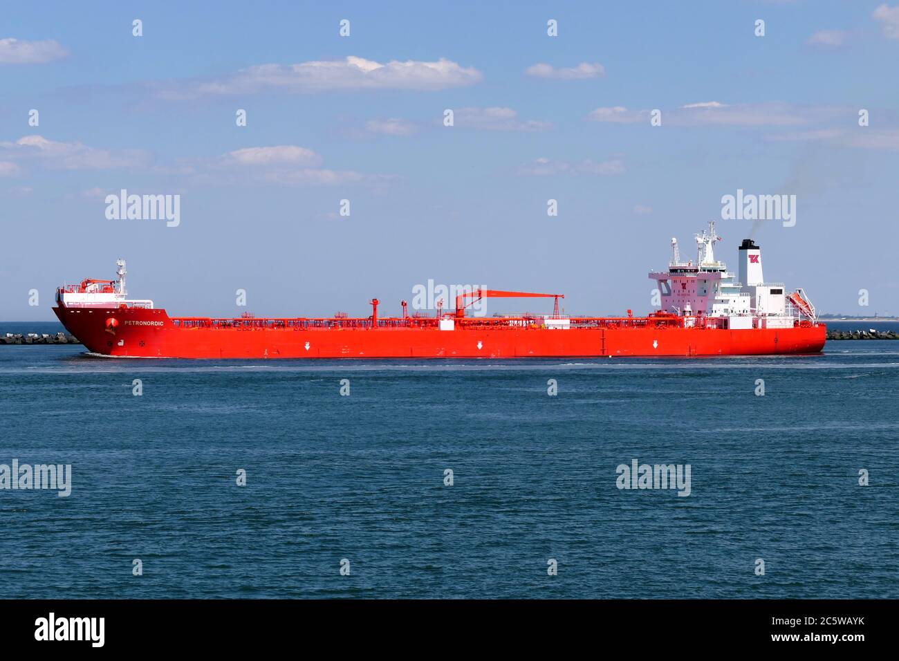 The shuttle tanker Petronordic will leave the port of Rotterdam on May 30, 2020 Stock Photo - Alamy