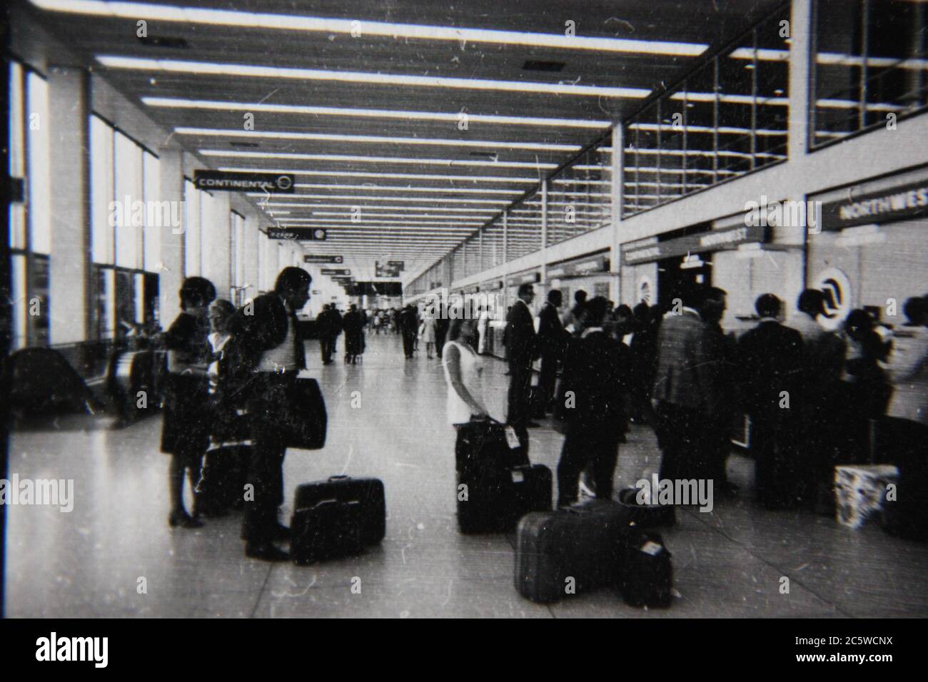 O'hare airport vintage hi-res stock photography and images - Alamy