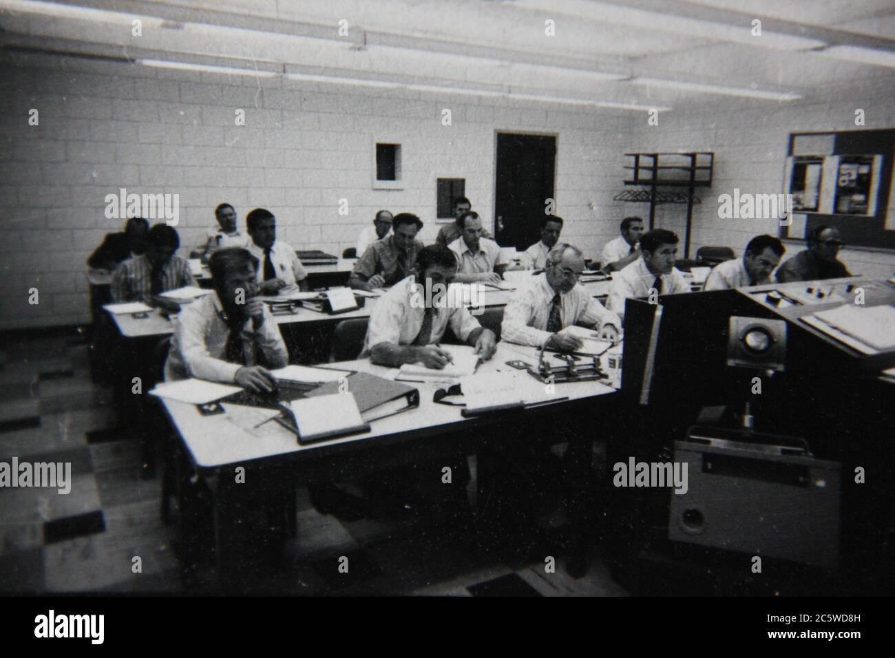 Fine 70s vintage black and white lifestyle photography of a teacher ...