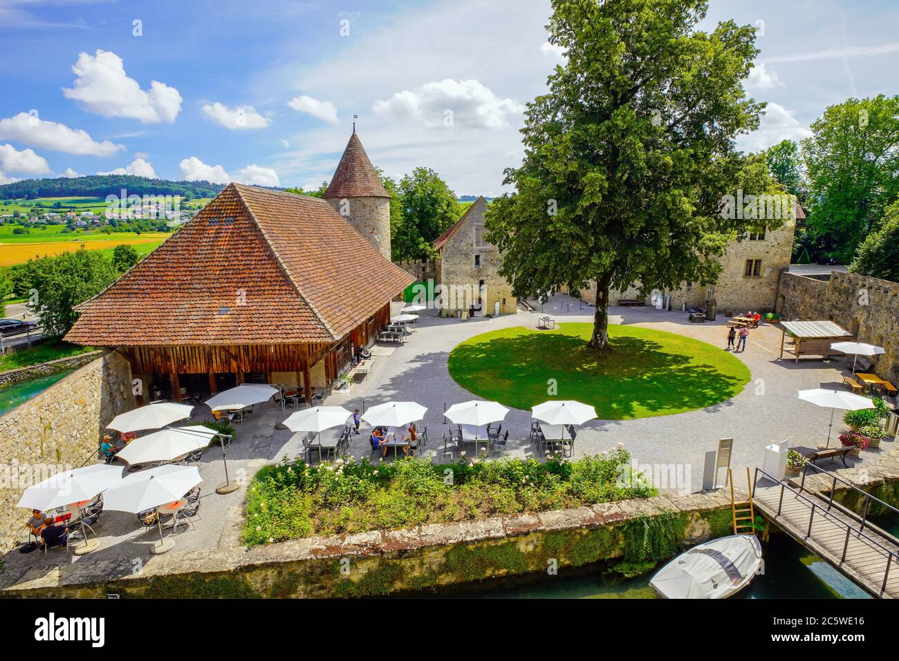 Hallwyl Castle is one of the most important moated castles in ...