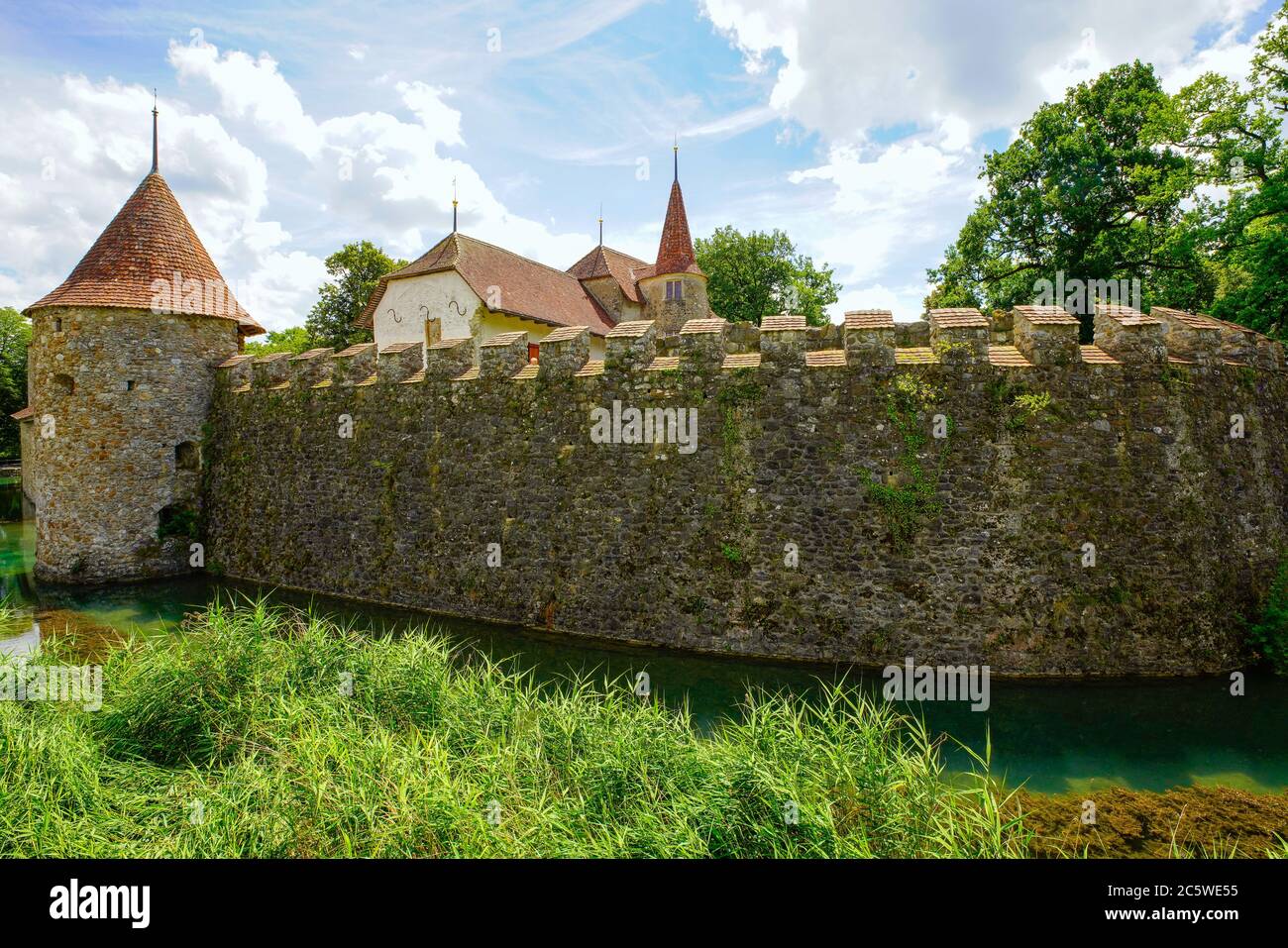 Hallwyl Castle is one of the most important moated castles in ...