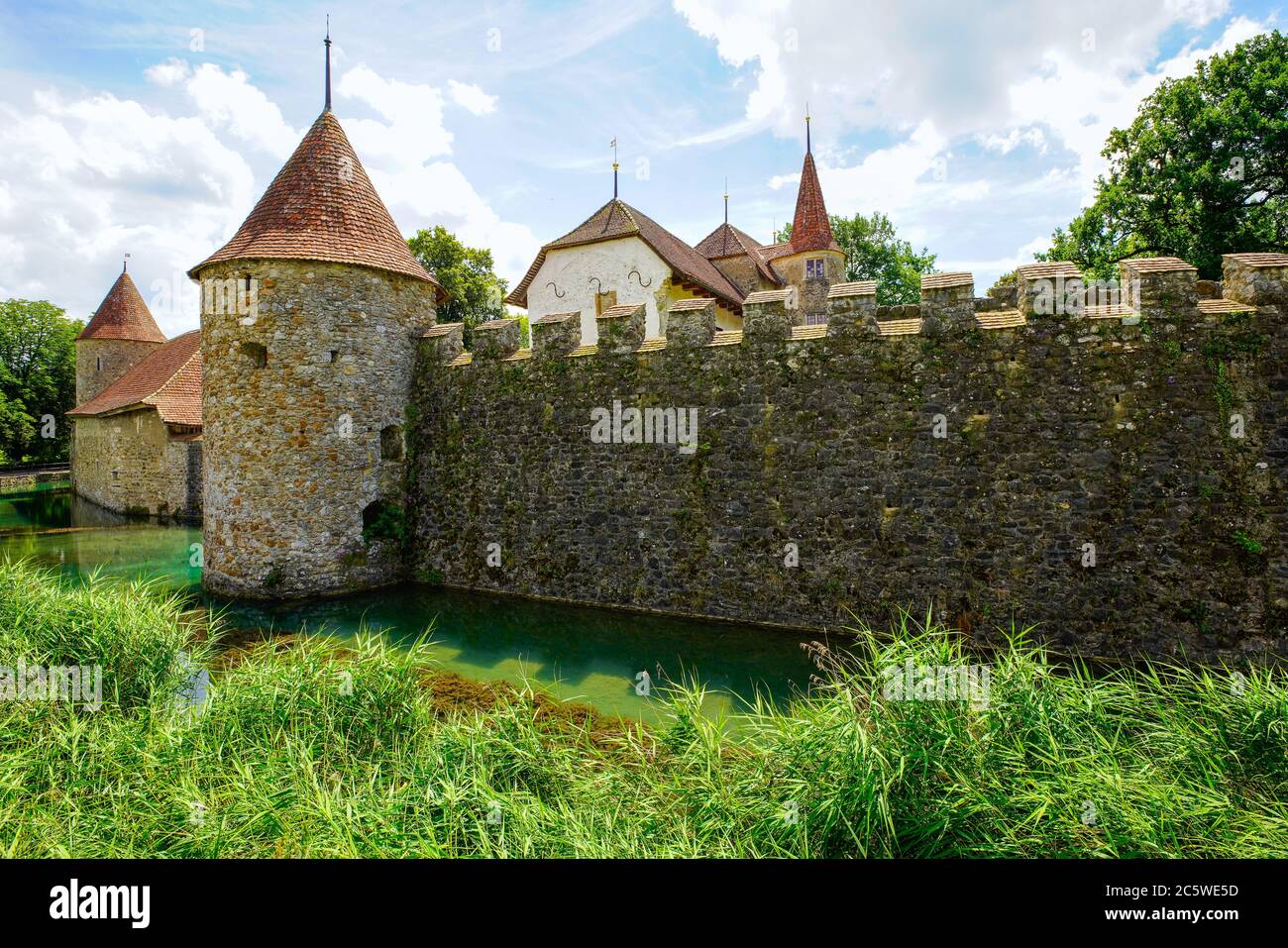Hallwyl Castle is one of the most important moated castles in ...