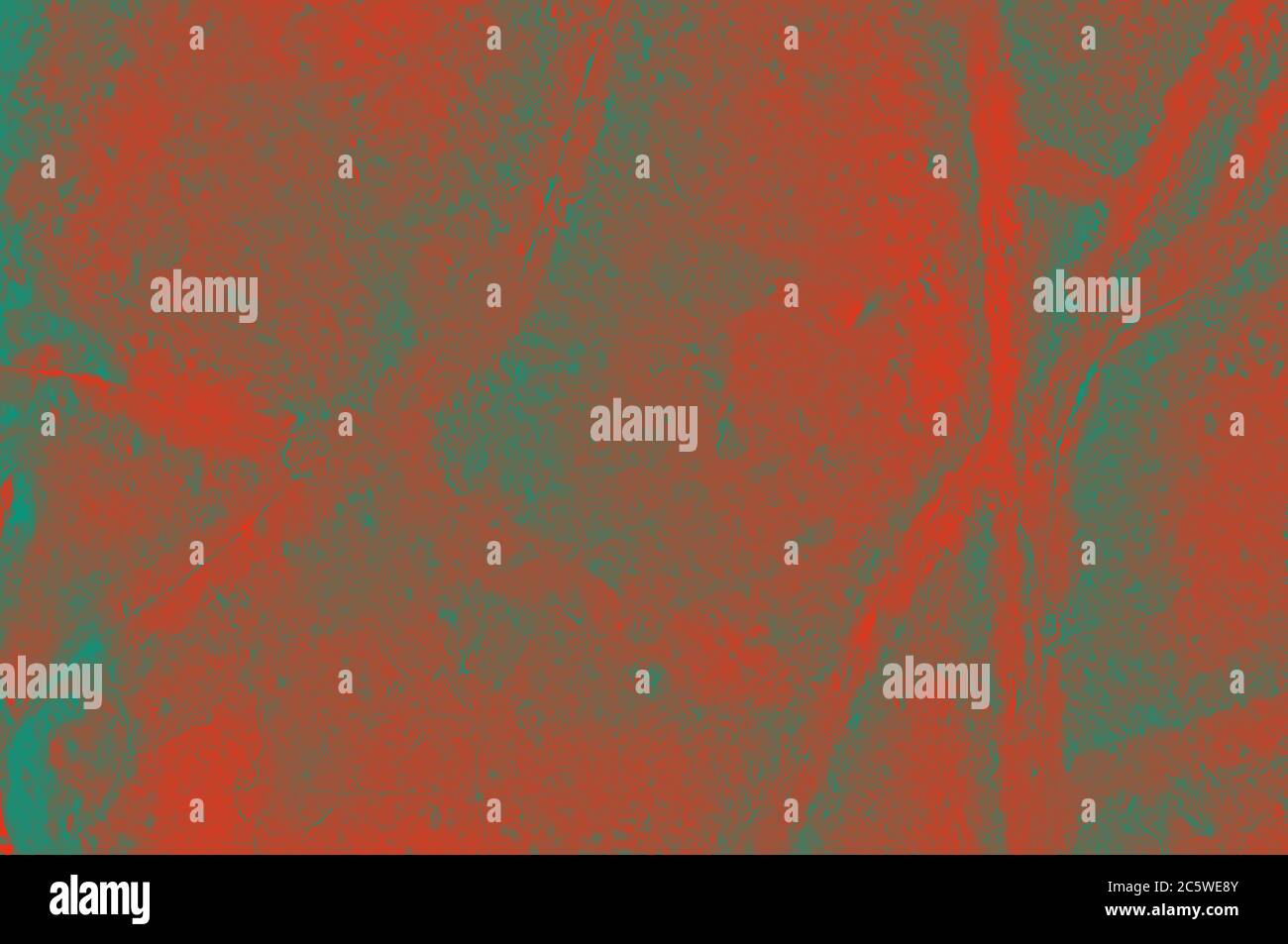 Beautiful abstract marble pattern, stone texture.Red and turquoise ...