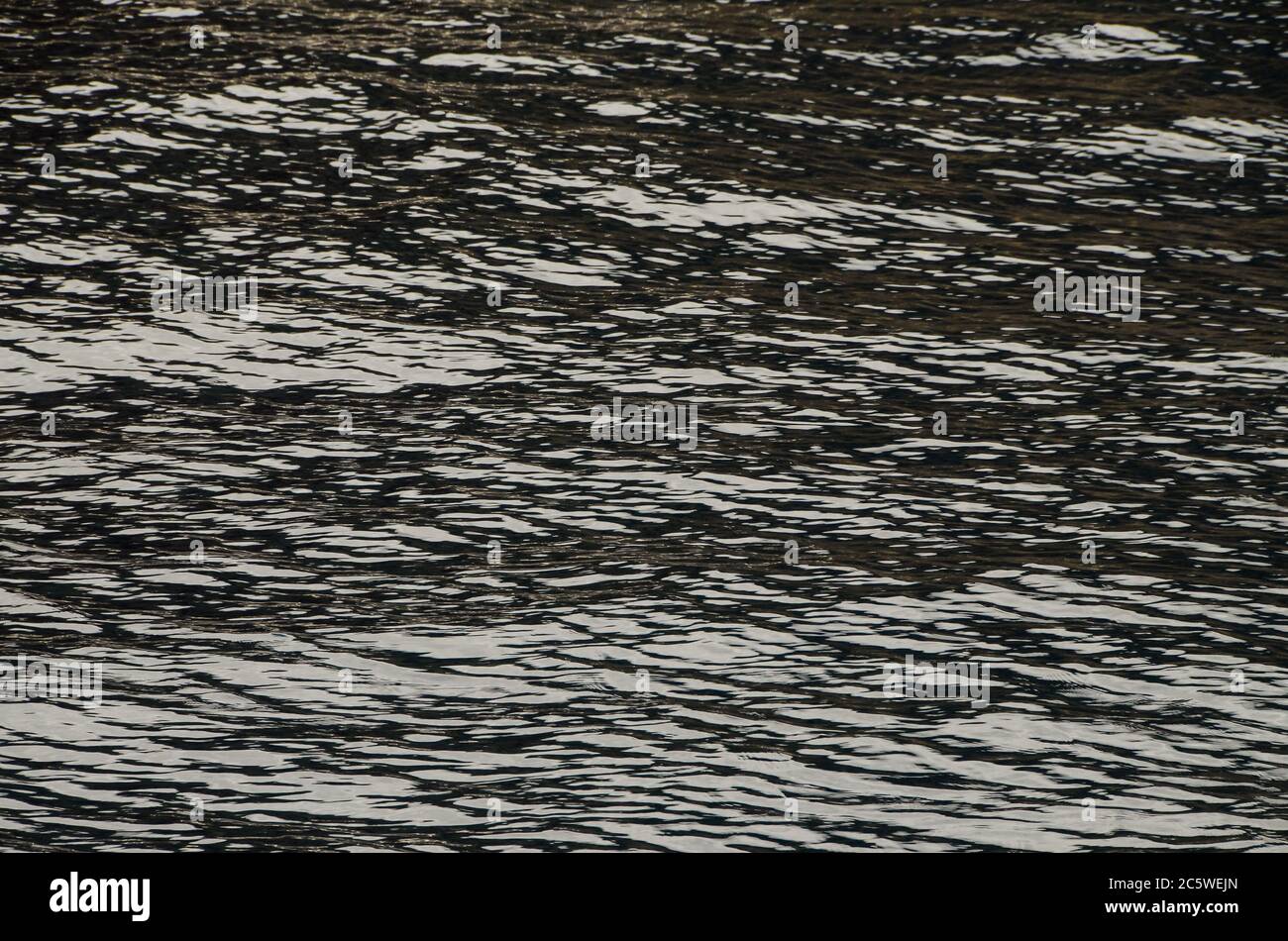 Dark Still Sea Water With Ripple. Natural Background Photo Texture ...