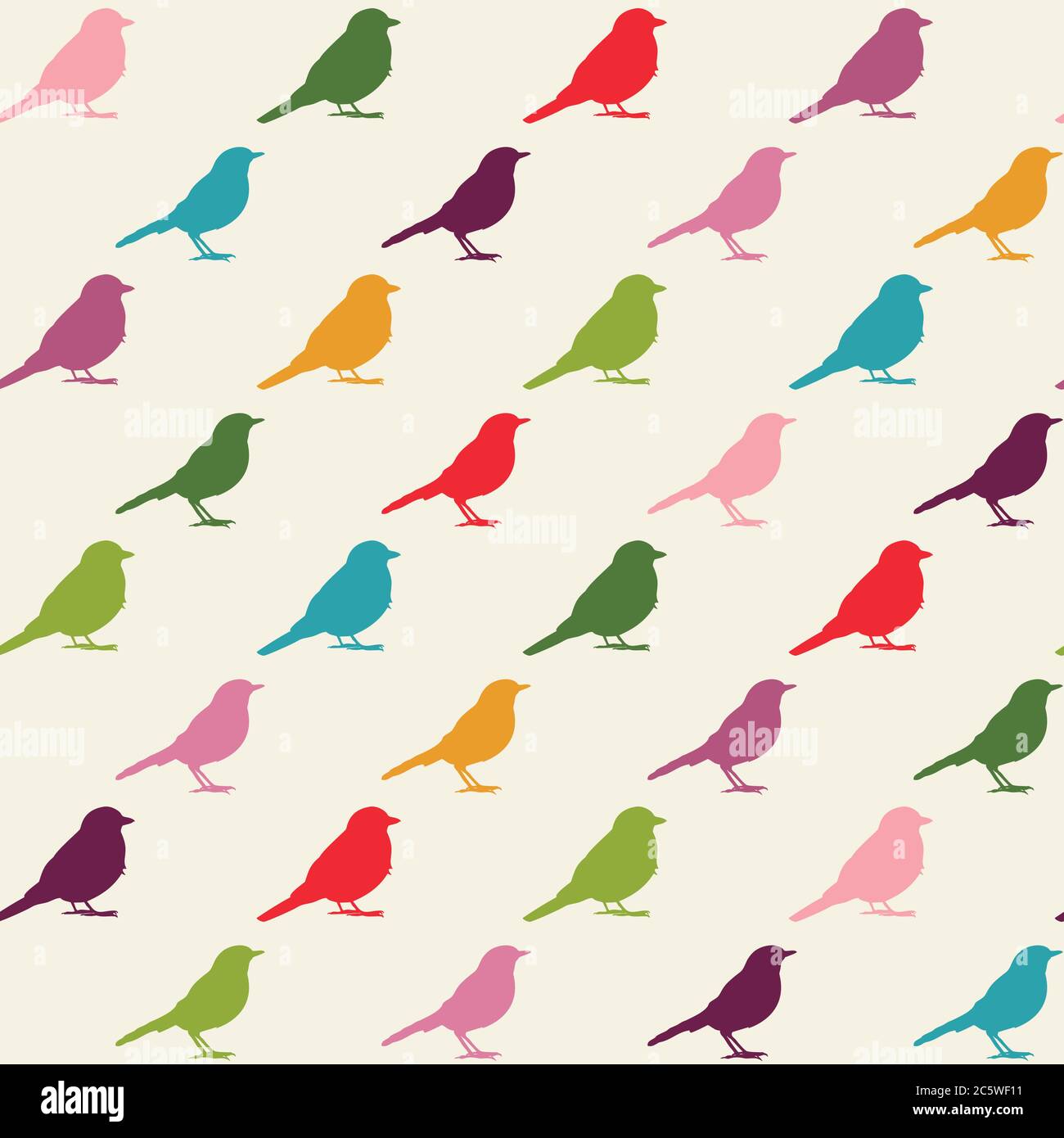 Birds seamless pattern Stock Vector Image & Art - Alamy