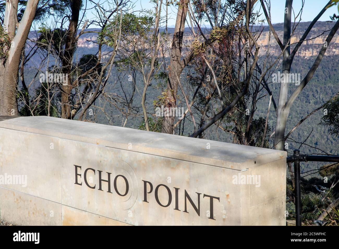 Echo Point at three sisters in the Blue mountains national park,NSW ...