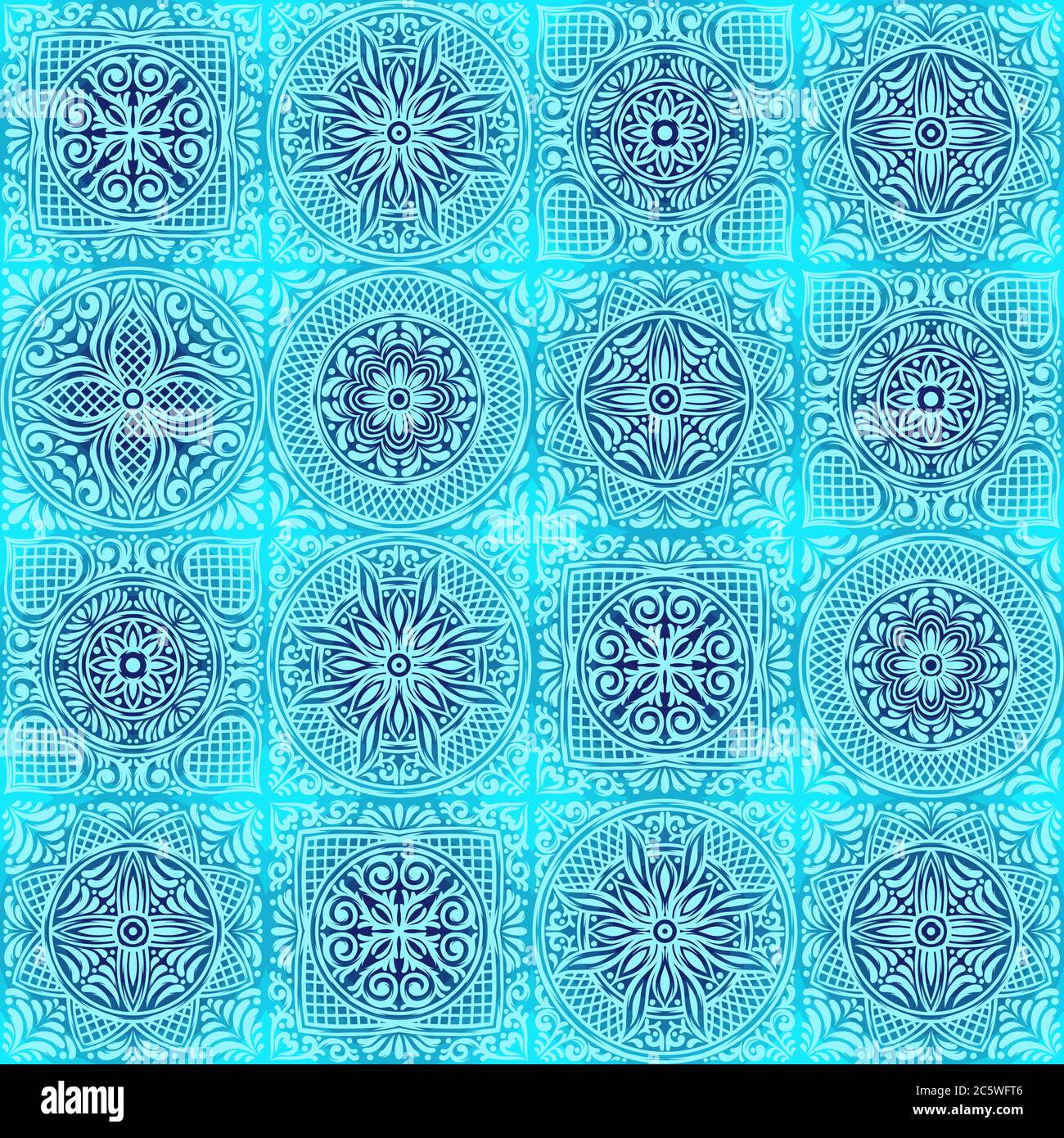 Italian ceramic tile pattern. Mediterranean porcelain pottery Stock ...