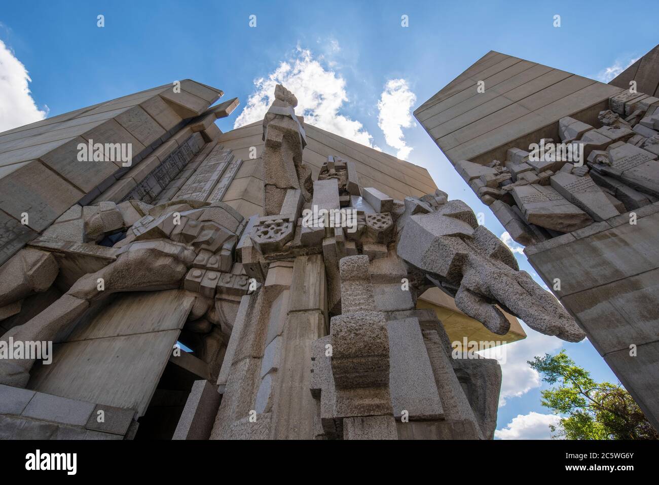 SHUMEN, BULGARIA. The Monument to 1300 Years of Bulgaria, also known as ...