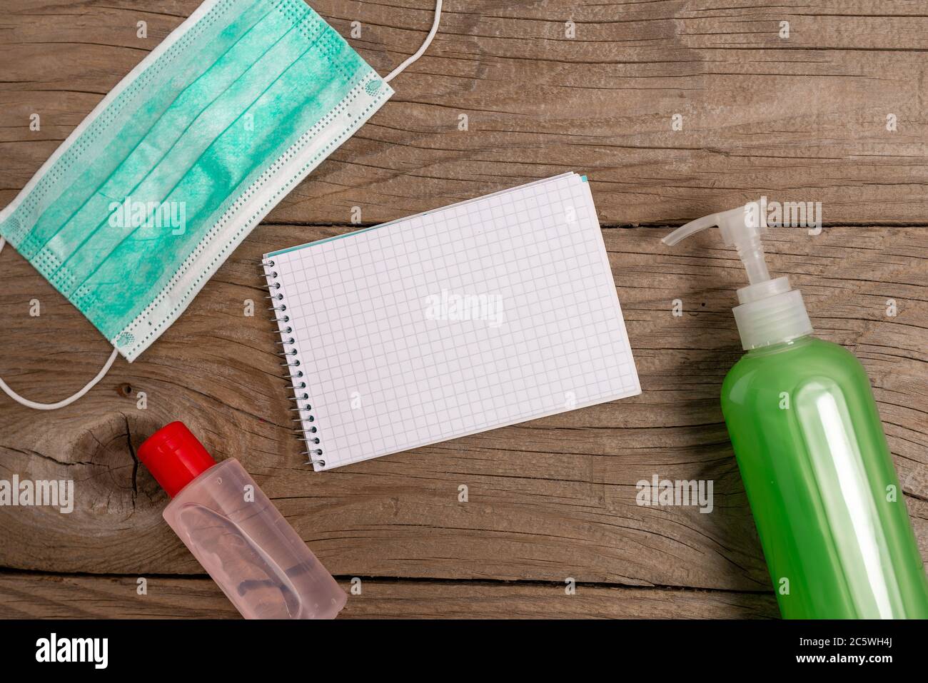 Set of Medical Equipment With Notepad For Health Condition Assessment ...