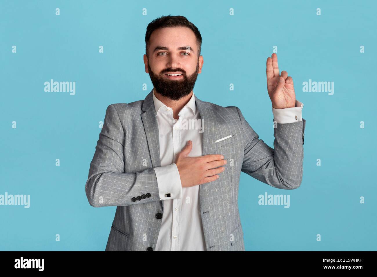 Oath of office hi-res stock photography and images - Alamy