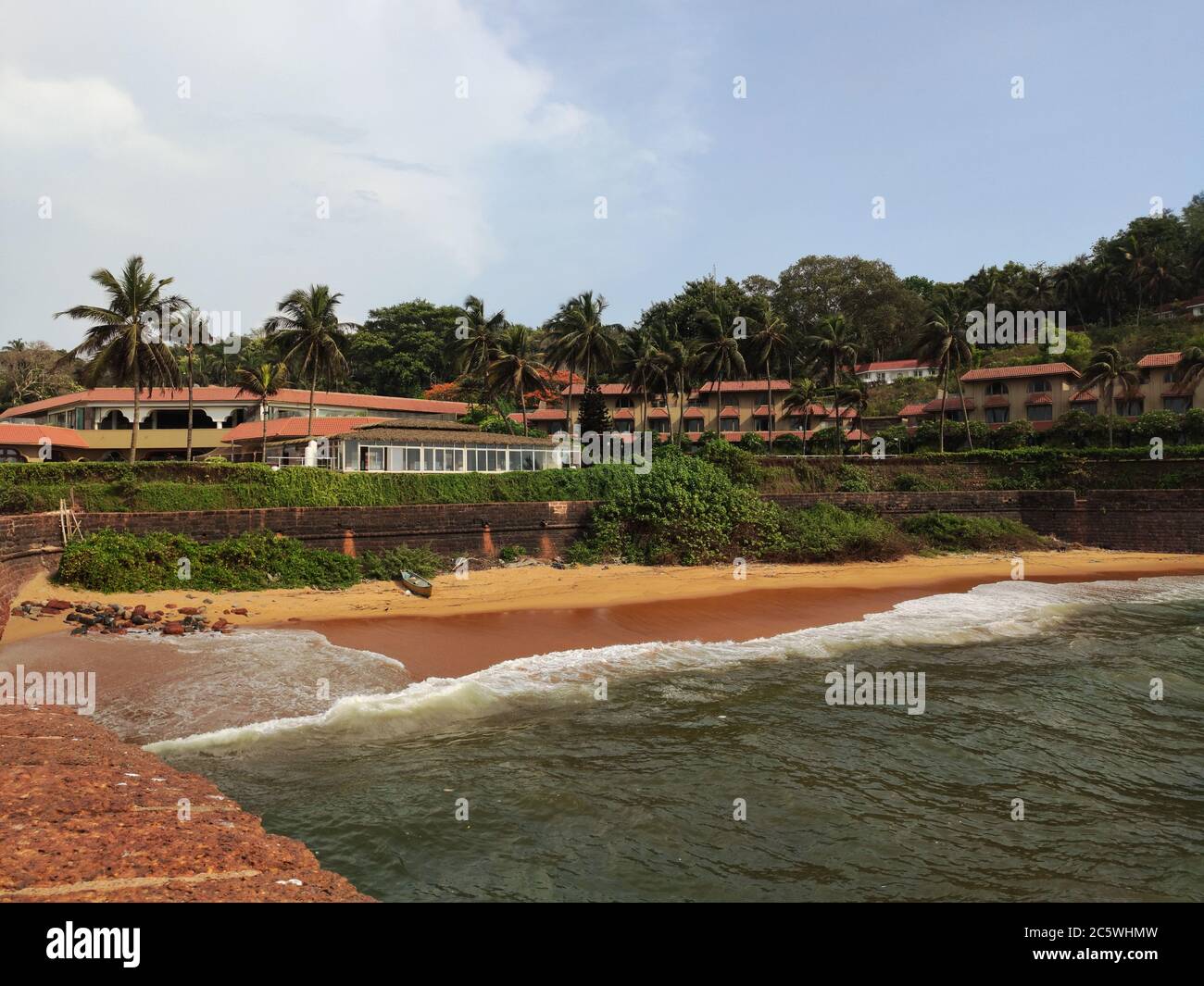 Sinquerim beach fort hi-res stock photography and images - Alamy