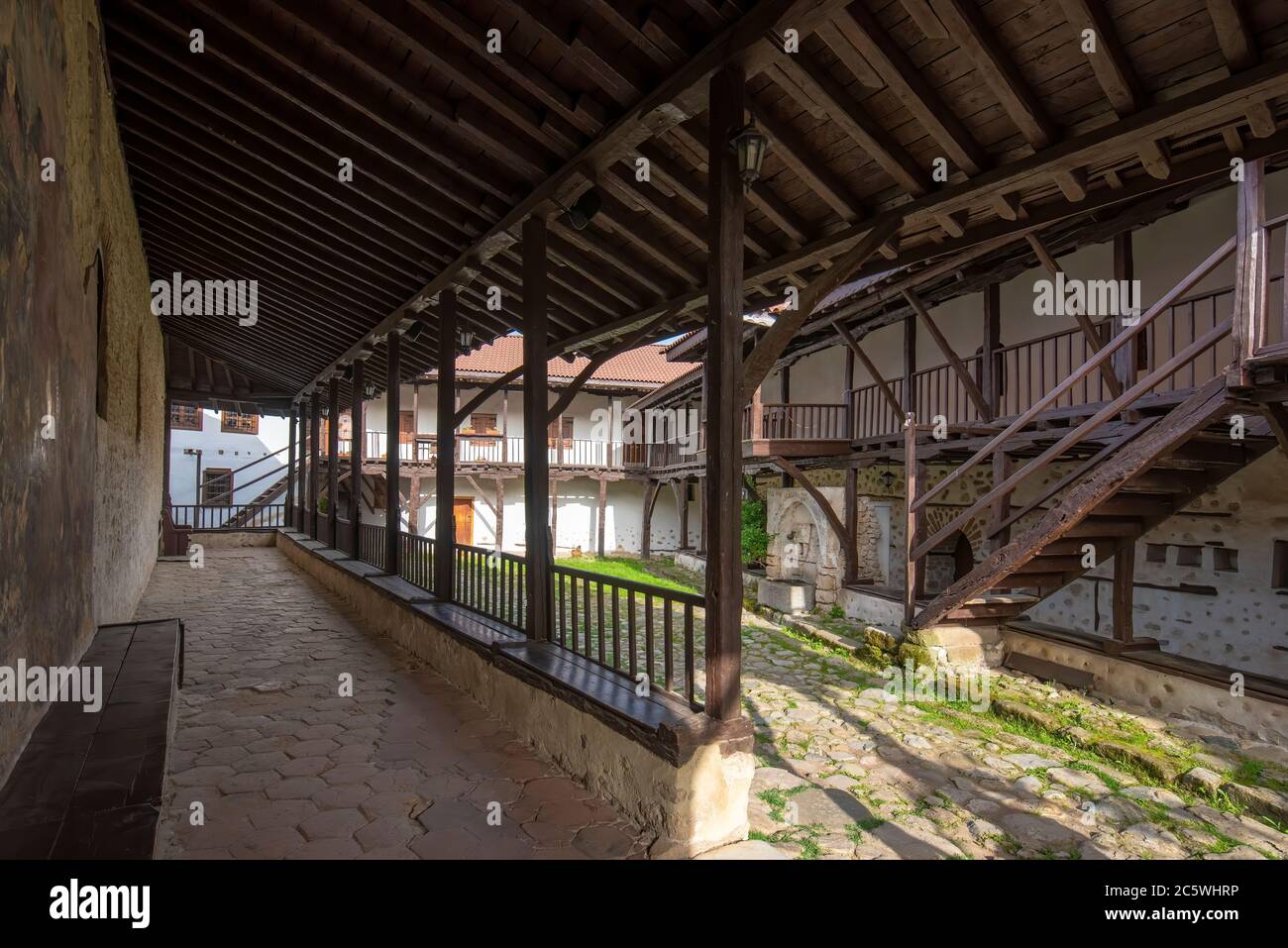 The Medieval Orthodox Rozhen Monastery near Melnik, Bulgaria. Nativity ...