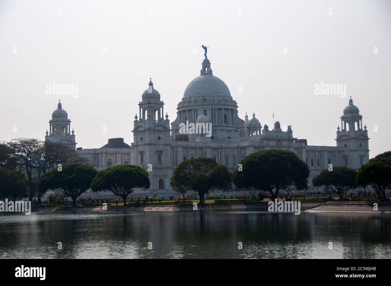 The Victoria Memorial is a large marble building in Kolkata, West ...