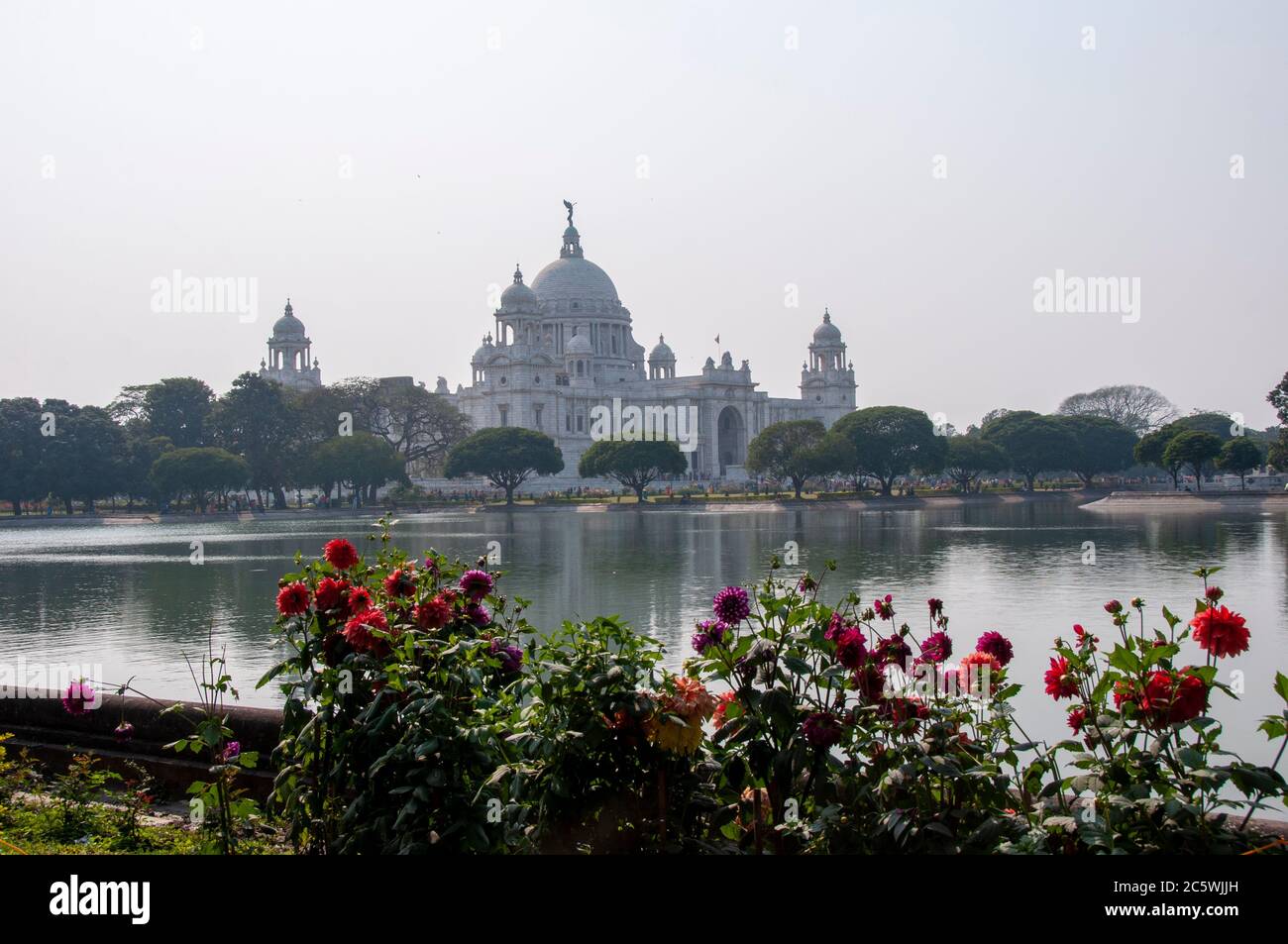 The Victoria Memorial is a large marble building in Kolkata, West ...