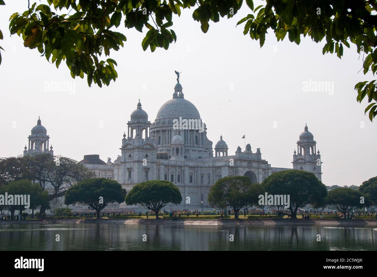The Victoria Memorial is a large marble building in Kolkata, West ...