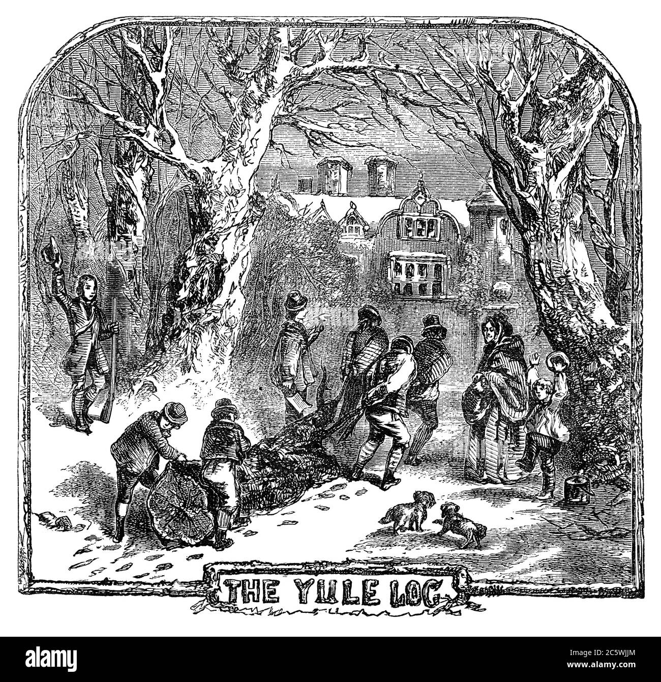 Yule Drawing