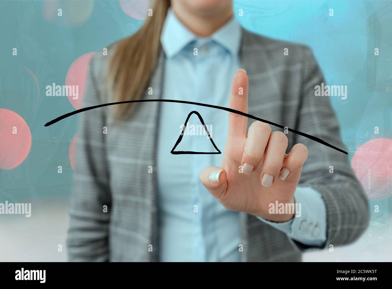 Competitiveness Symbol In Diverging Opposite Views Business Choice ...
