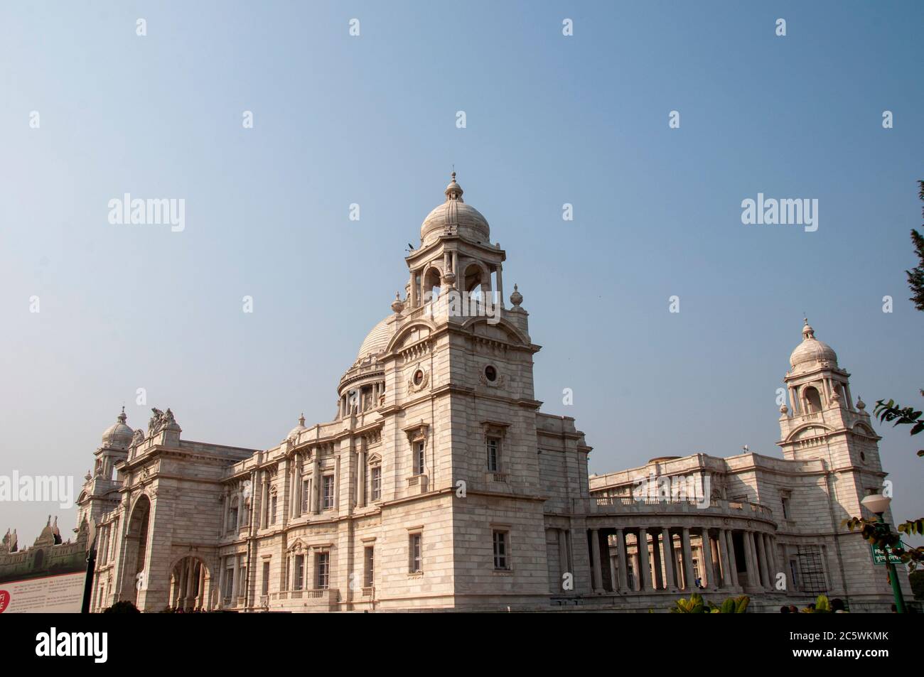 The Victoria Memorial is a large marble building in Kolkata, West ...
