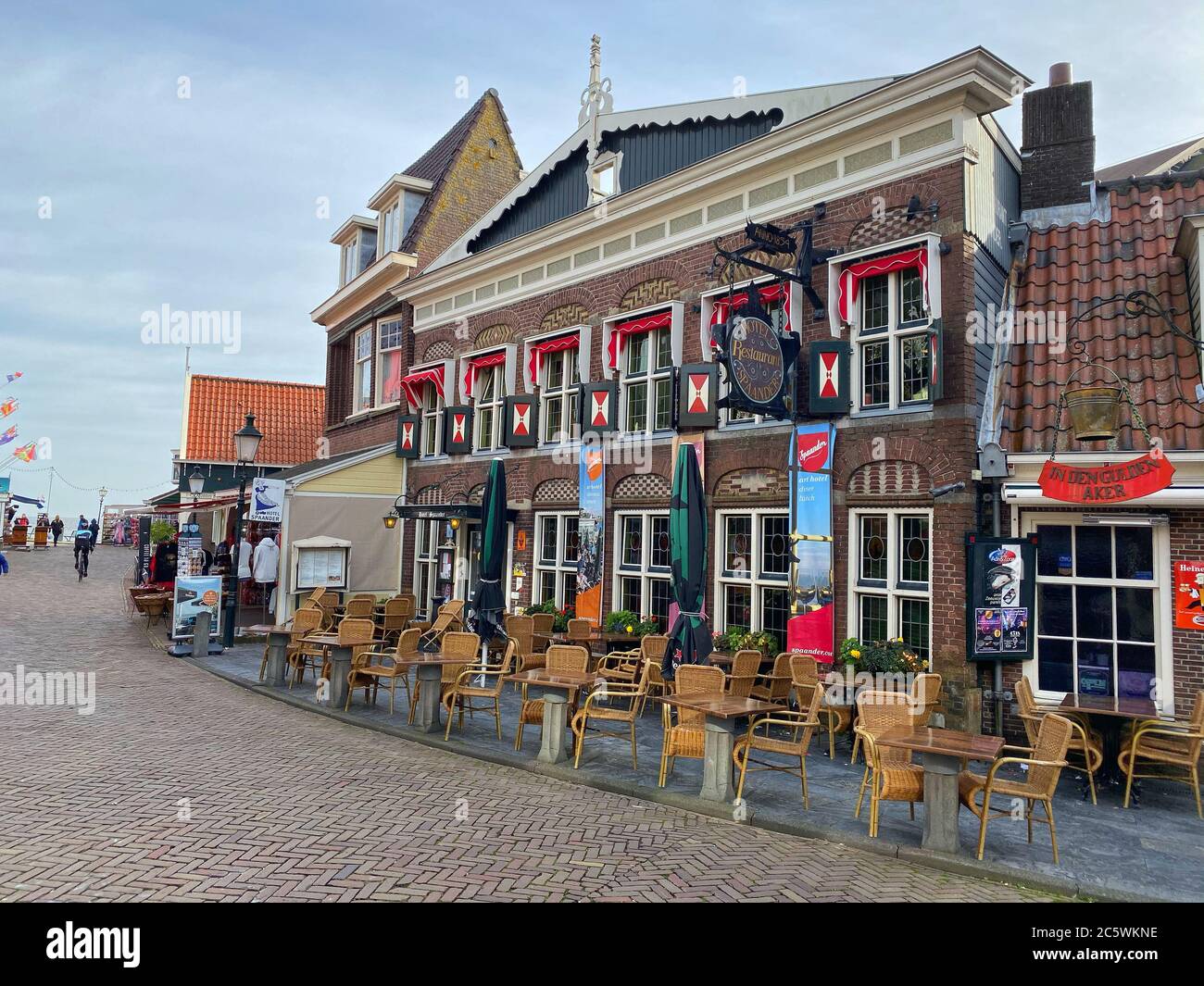 Volendam,Netherlands-October 7,2019: Volendam is a town in North ...