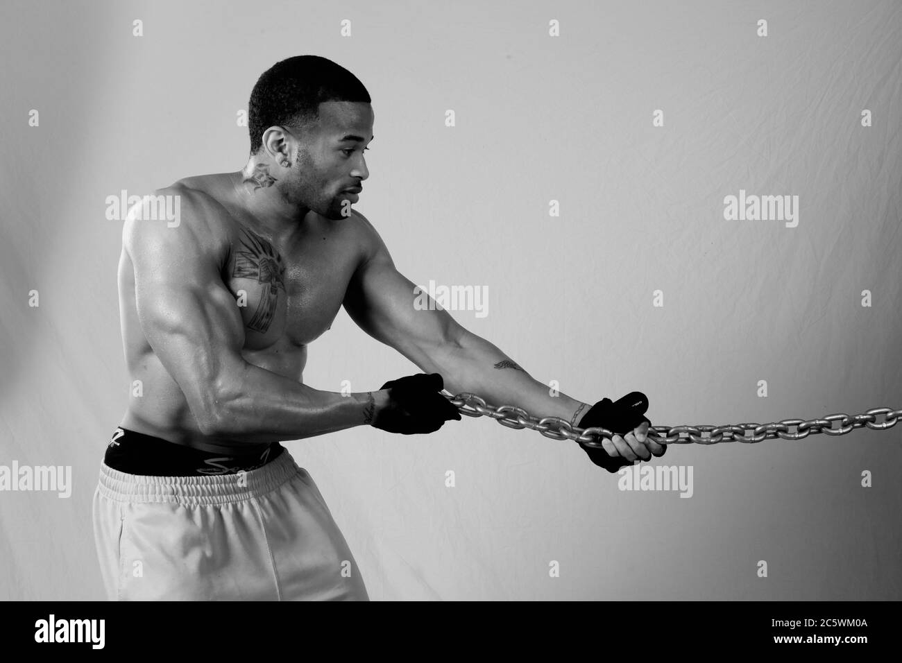 Chains Slavery Black and White Stock Photos & Images - Alamy