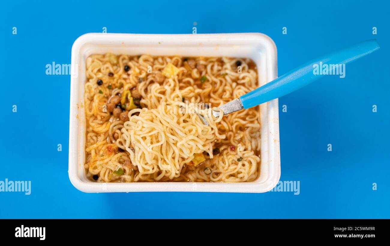 Close up instant noodles hi-res stock photography and images - Alamy