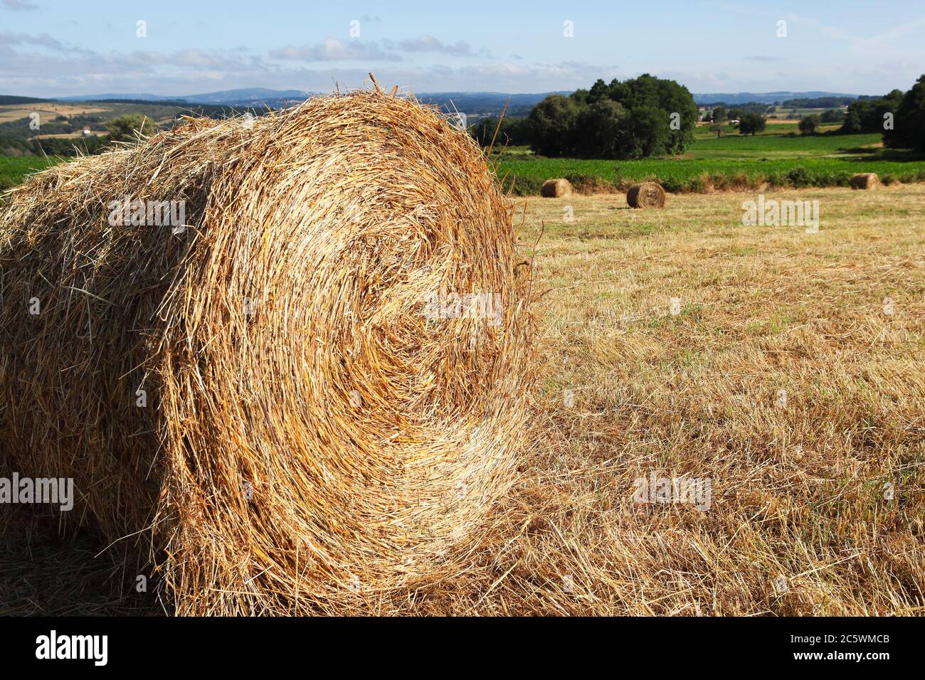 Hay balls hi-res stock photography and images - Alamy