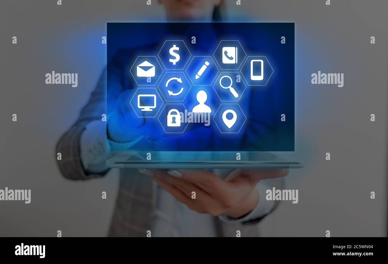 Information Digital Technology Network Connection Infographic Elements ...