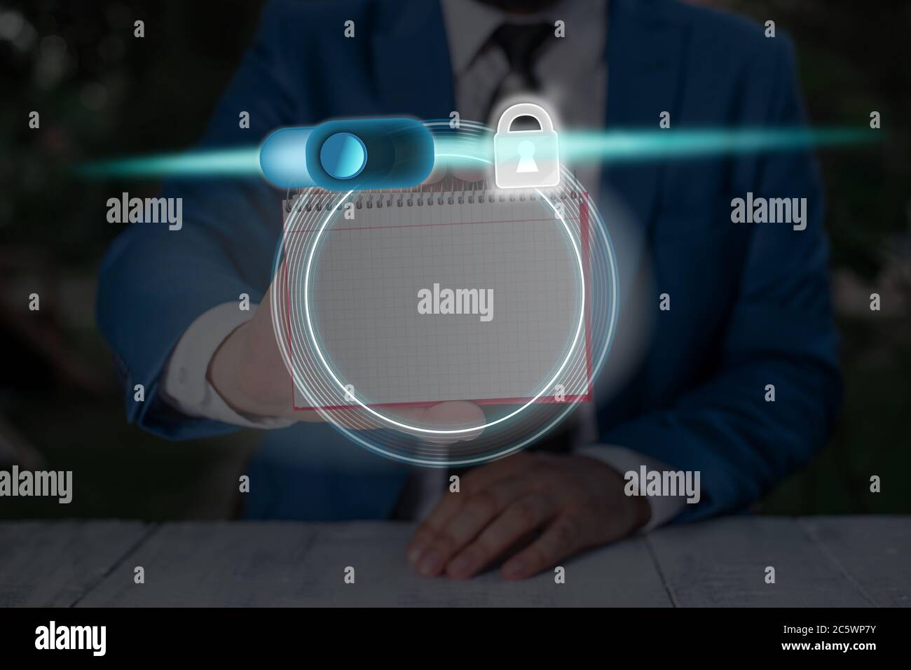 Graphics Padlock For Web Data Information Security Application System ...
